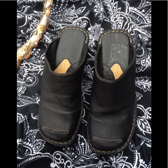 Sbicca | Shoes | Sbicca Genuine Leather Clog Size 75 | Poshmark